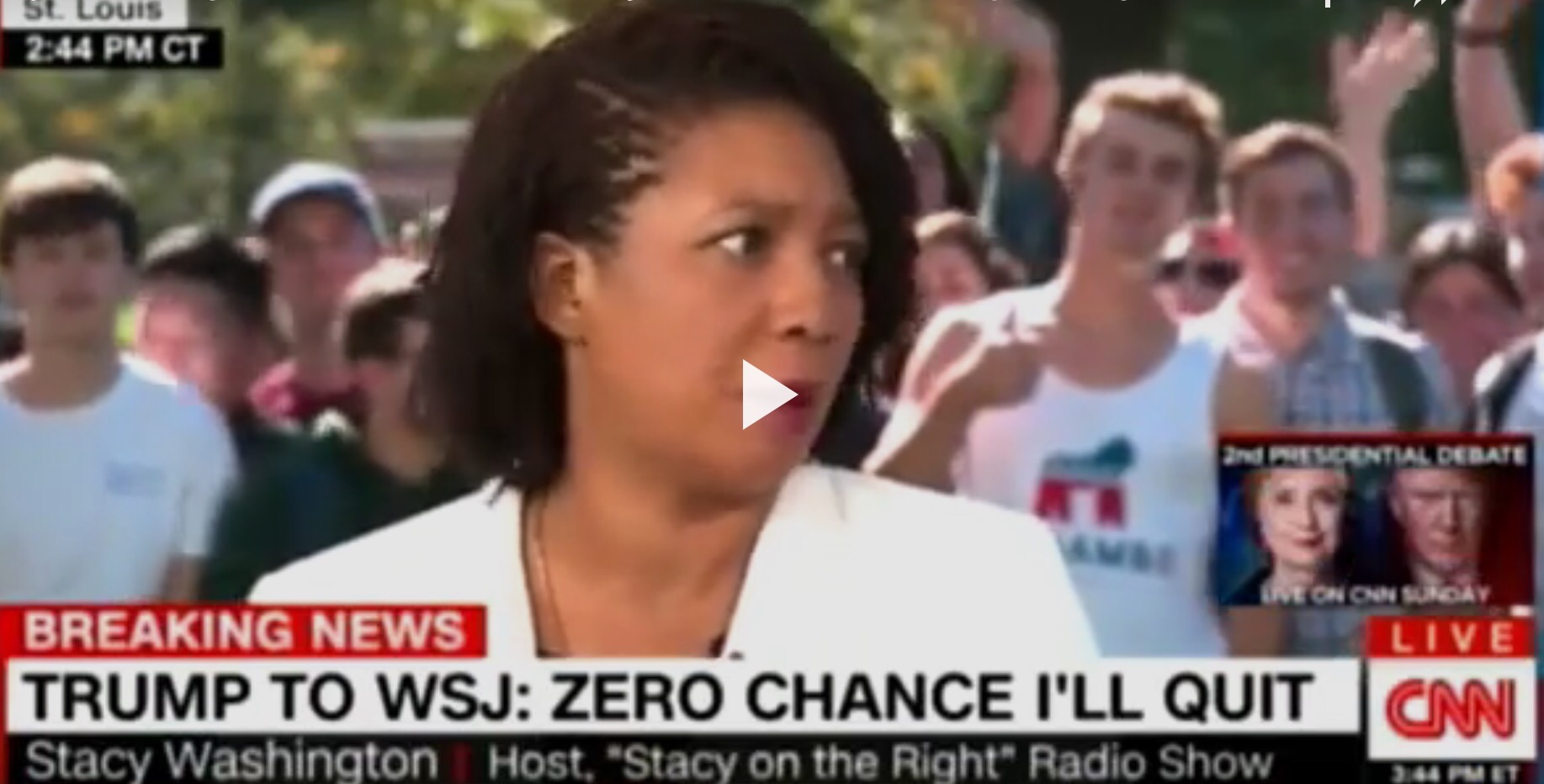 Stacy Washington on CNN's Poppy Harlow talking about the debate – Stacy ...