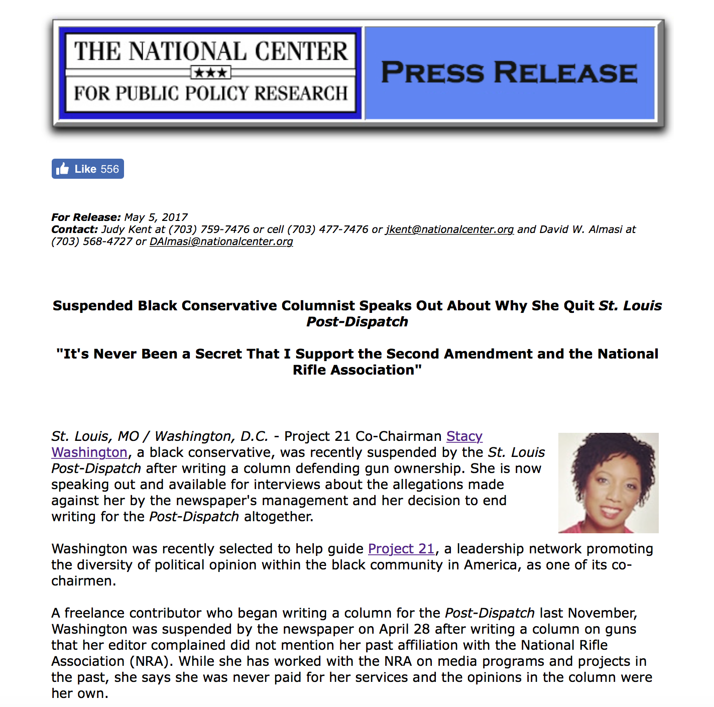 Suspended Conservative Columnist Speaks Out About Why She Quit St ...